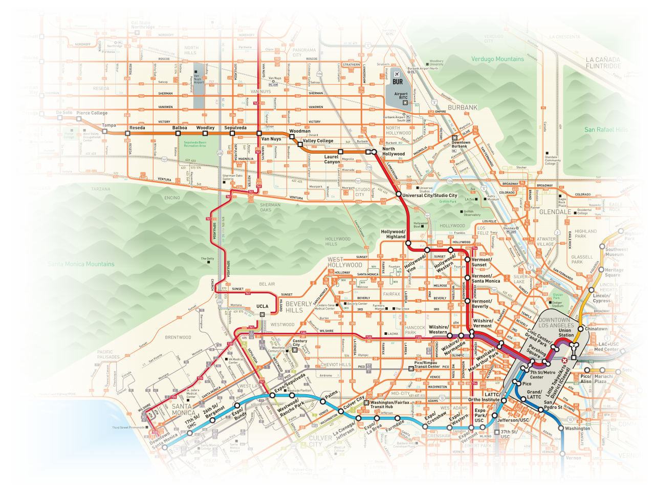 Project – LA Metro – DCR Design
