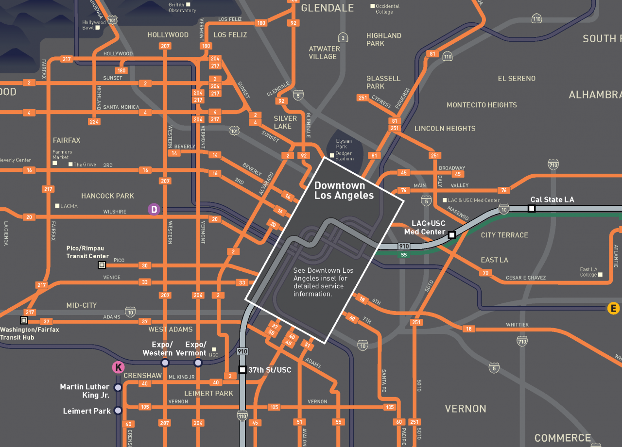 Unveiling the LA Metro Owl Service System Map – DCR Design