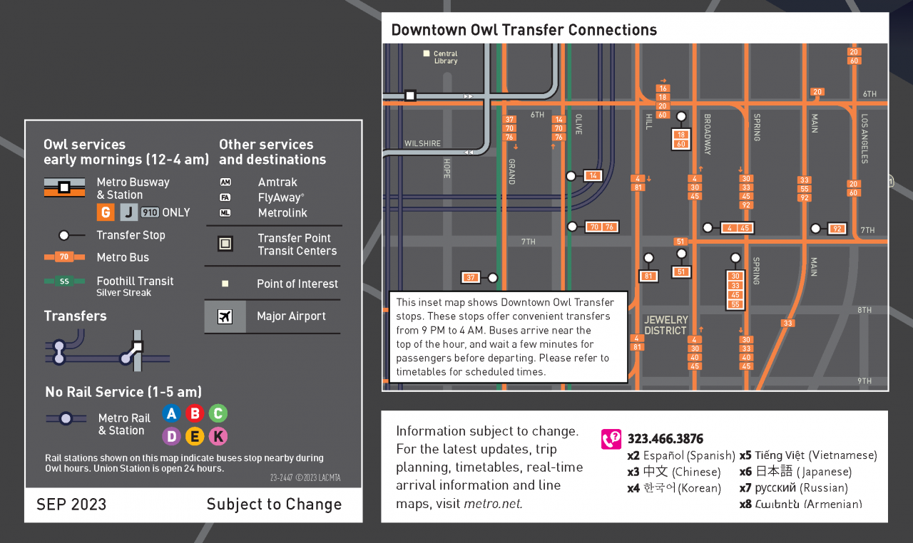 Unveiling the LA Metro Owl Service System Map – DCR Design